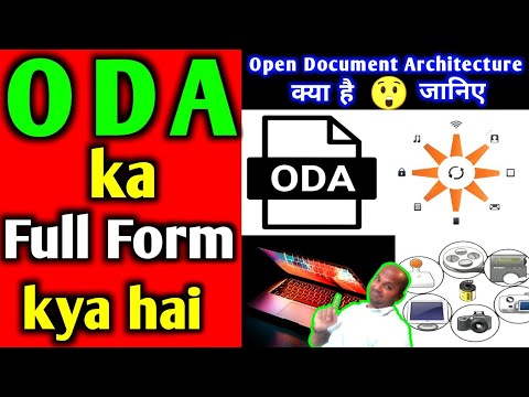 what is ODA | full form of ODA | ODA kya hai | ODA | Meaning of ODA | ODA stands for | fulltell