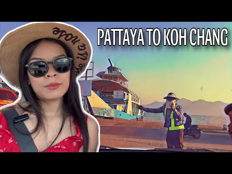 Traveling To Koh Chang Thailand From Pattaya By Car And Ferry