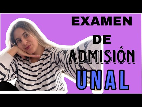PREPARÉMONOS PARA EL EXAMEN DE ADMISIÓN DE LA U. NACIONAL.