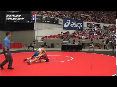 65kg c, Frank Molinaro, Nittany Lion WC vs Joey McKenna, Lehigh Valley AC