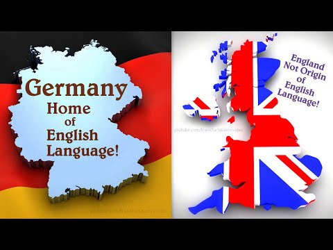 Proof: The English Language Is From Germany, Not England!