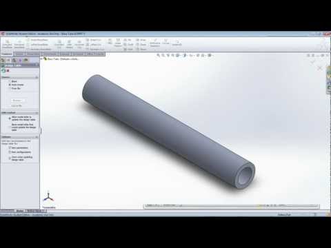 Linking Data from Microsoft Excel to a SolidWorks Model