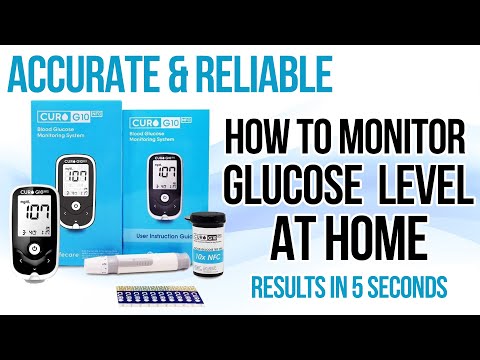 How to Monitor your Blood Sugar at home |CuroG10