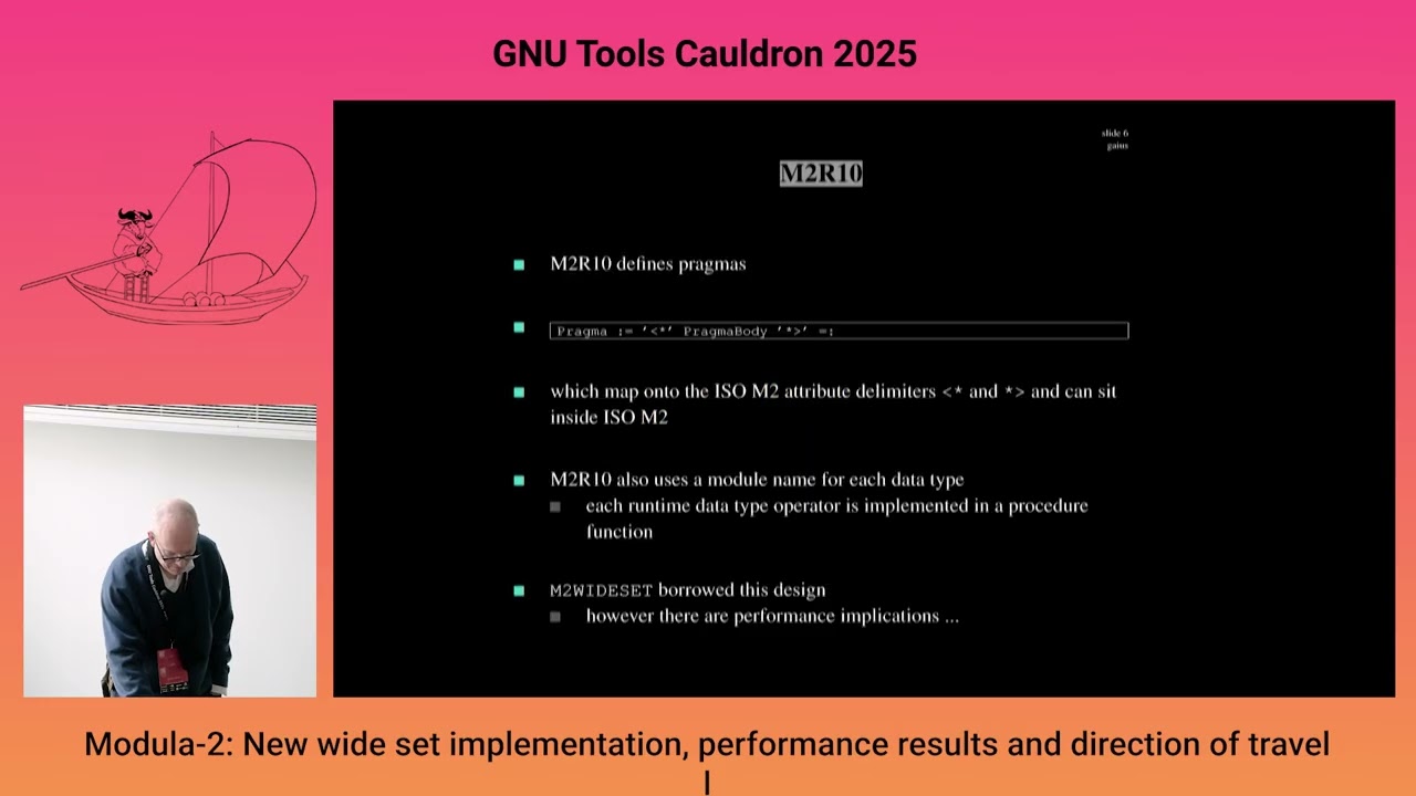Modula 2: New wide set implementation, performance results and direction of travel