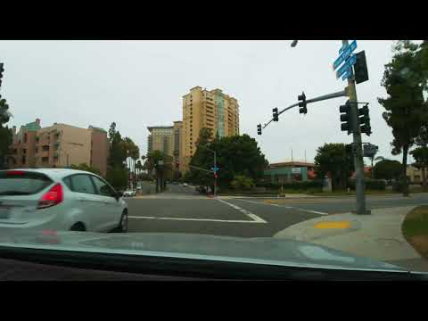 San Diego Driving La Jolla Universal City UTC