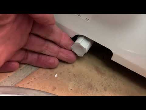 How to drain the water out of Portable Toshiba 10000 BTU Air Conditioner