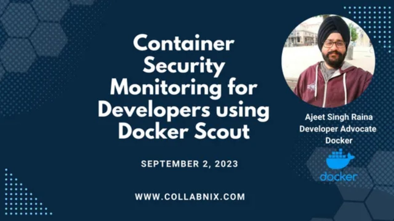 Container Security Monitoring for Developers using Docker Scout