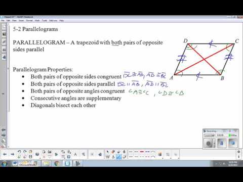 5 - 2 Parallelograms