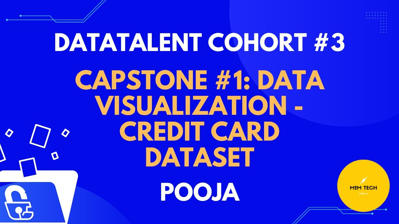 Capstone #1: Data Visualization - Credit Card Dataset | Pooja