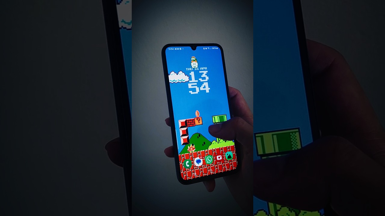Super Mario Lakitu Stage 💥 Interactive Live Wallpaper