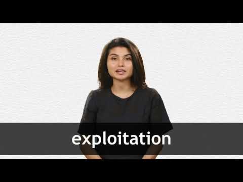EXPLOITATION definition in American English | Collins English Dictionary
