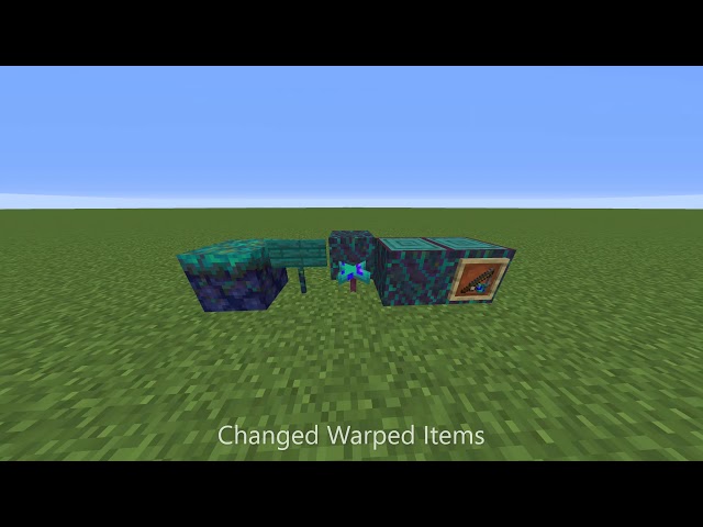 Blue Nether, Cobalt Forests, And more! Minecraft Texture Pack