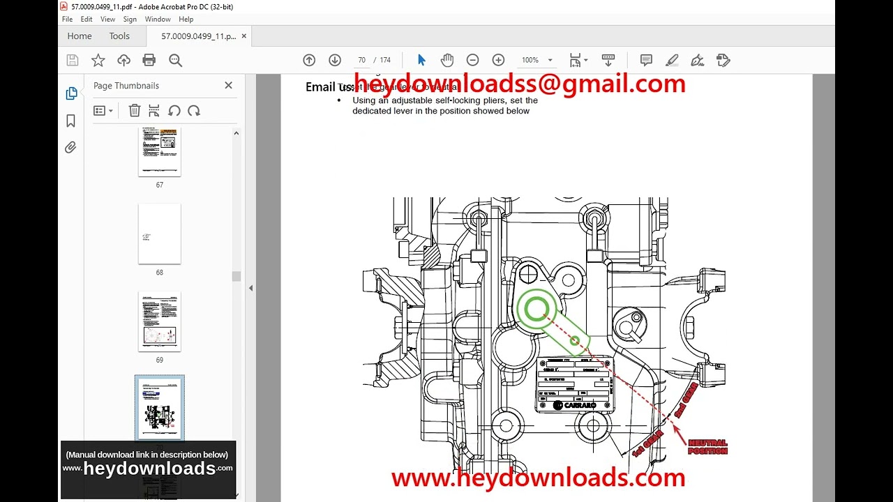 Genie GTH 4016 SR GTH 4018 SR Operator's Manual