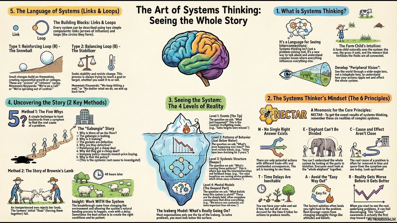 Systems Thinking Pt 4: Fifth Discipline Opening Moves - the Language of Systems Thinking “links” ...