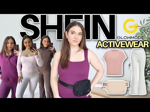 SHEIN CLOTHING HAUL TRY ON 2025 ! | Ft GLOWMODE! | BEST LULULEMON DUPES !