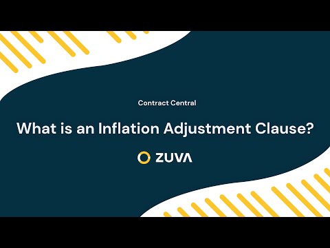 What is an Inflation Adjustment Clause? | Contract Central