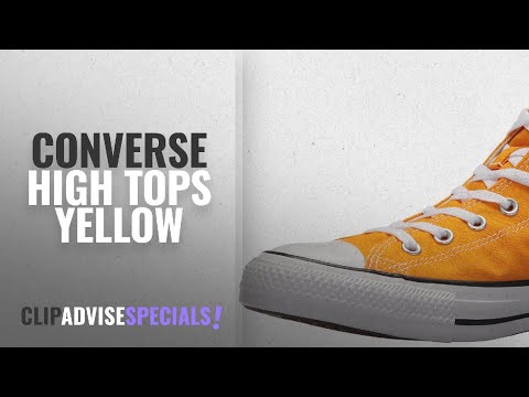 Top 5 Converse High Tops Yellow [2018]: Converse Chuck Taylor All Star Seasonal Canvas High Top