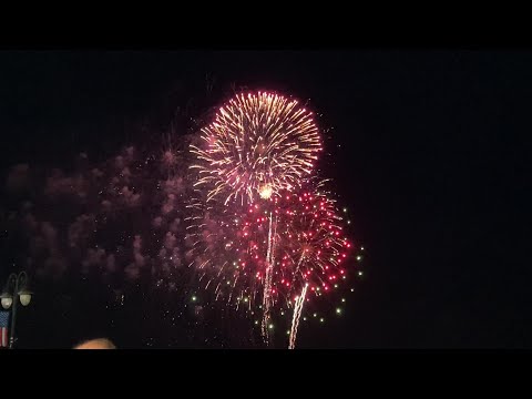 4th July Fireworks: Ocean City Beach New Jersey 2022