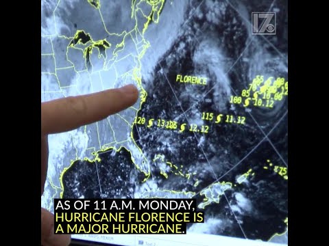 Hurricane Florence 11 a.m. update