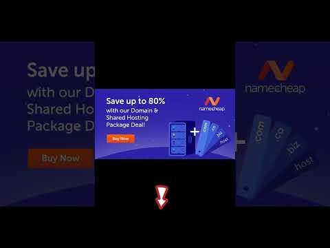 Get Your Domain Name and Hosting with Namecheap