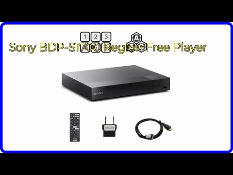 REVIEW (2025): Sony BDP-S1700 Region Free Player. ESSENTIAL details.