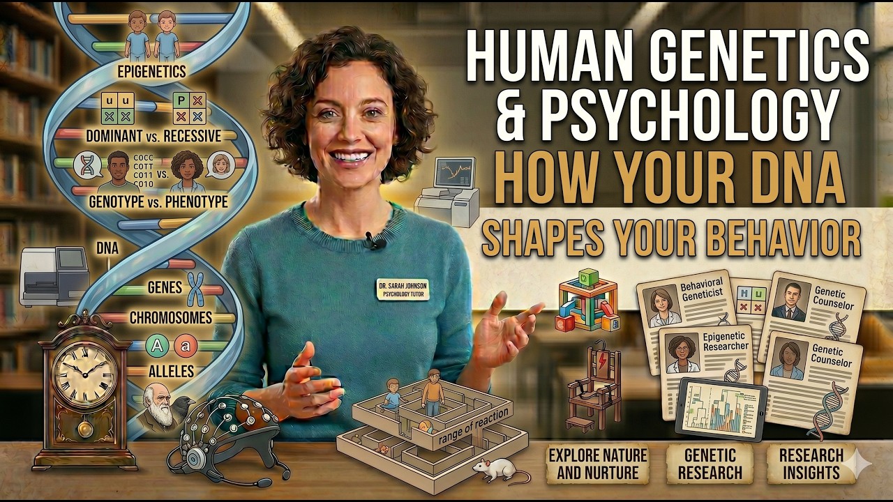 How Your DNA Shapes Your Behavior: Human Genetics & Psychology