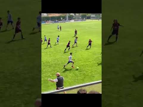 Cristiano Ronaldo Jr dribbling skills π