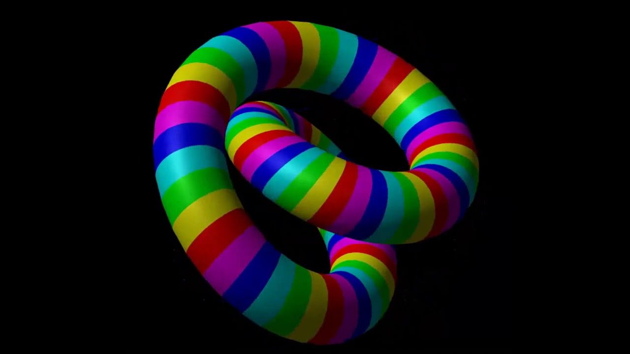 Psychedelic Torus :: Mathematical Art :: 3D Graphing Software