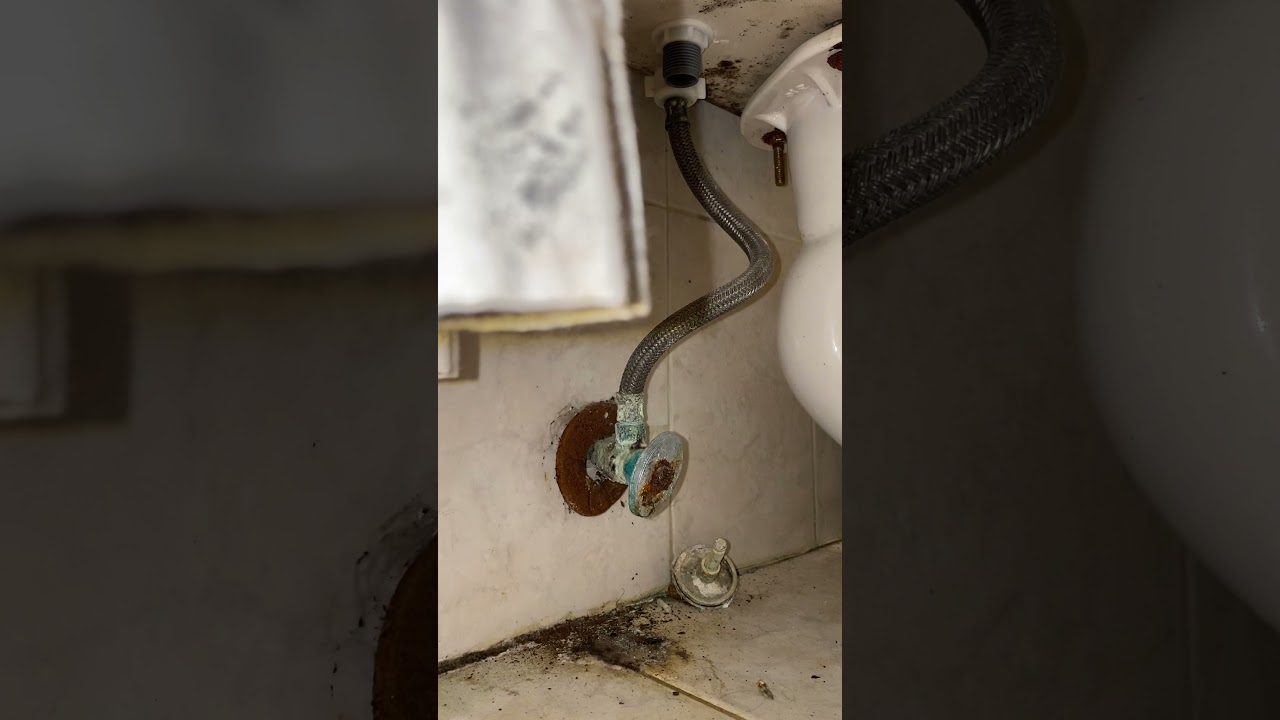 Removing a old angle stop