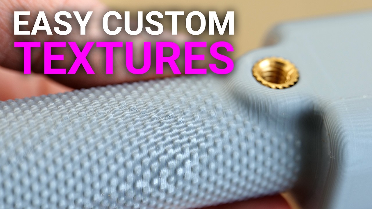 I Built the 3D Print Texturing Tool I Always Wanted