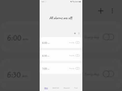 Daylight Saving Alarm Conflict : Samsung