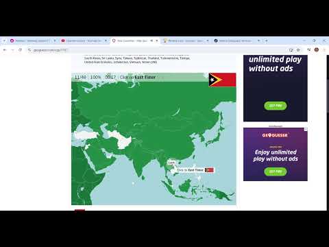 Asia Countries Map Quiz Game Seterra