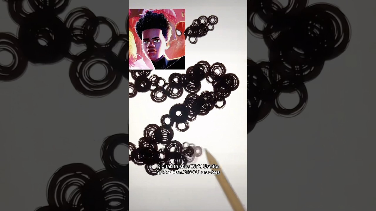 Digital Procreate Brushes We’d Use To Draw Spider-Verse Characters