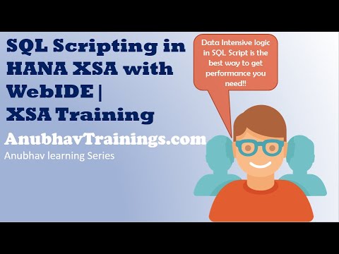 Learn SQL Script in HANA XSA | XS Advanced Use SQLScript in Calculation Views - Mind Luster