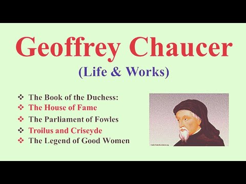 "The Father of English Poetry: A Captivating Biography of Geoffrey Chaucer"