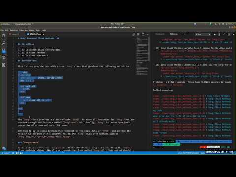 Lab Walk Through: Ruby Advanced Class Methods