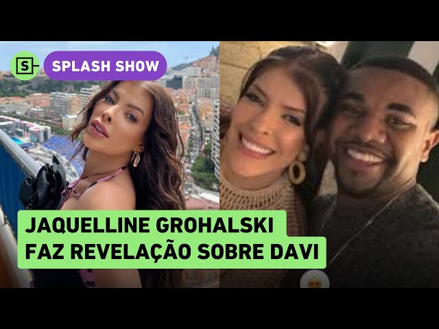 Carnaval: Jaquelline Grohalski fala sobre Davi Brito em ensaio no Rio