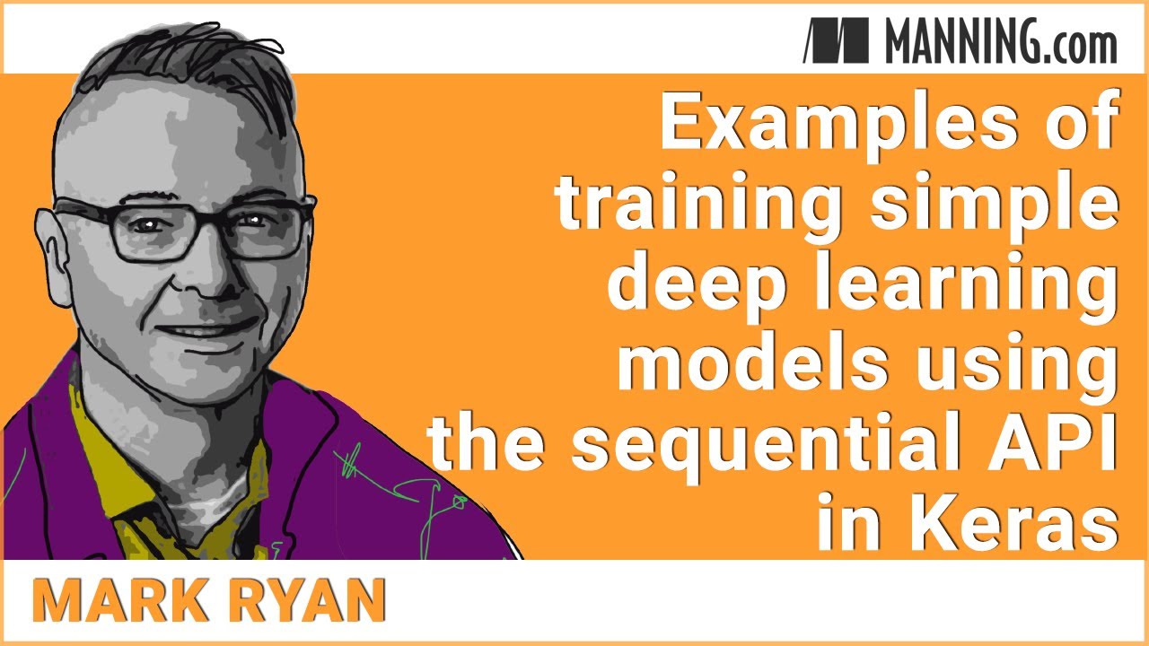 Examples of training simple deep learning models using the sequential API in Keras