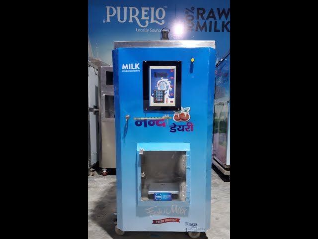 Milk Vending Machine - 100 Liter Milk Vending Machine Manufacturer from ...
