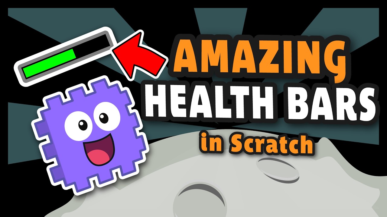 AMAZING HEALTH BARS in Scratch - Easy Scratch Tutorial