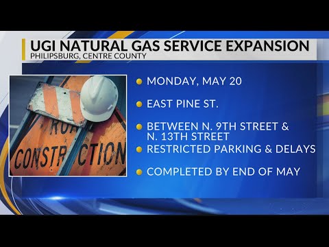 UGI Natural Gas Service expansion in Centre County