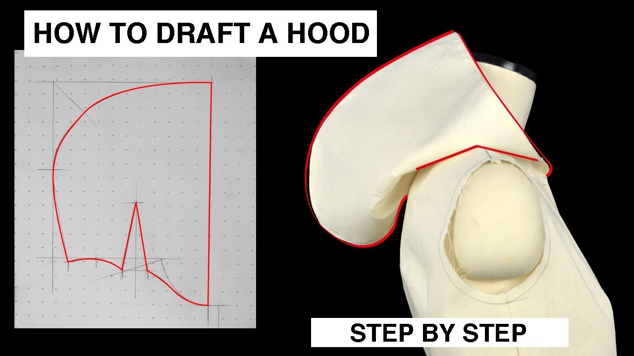 How to Draft a Hood | Step-by-Step Patternmaking Tutorial