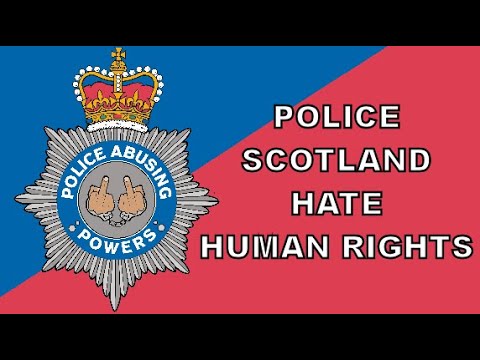 Police Scotland Breach mans Article 10 ECHR