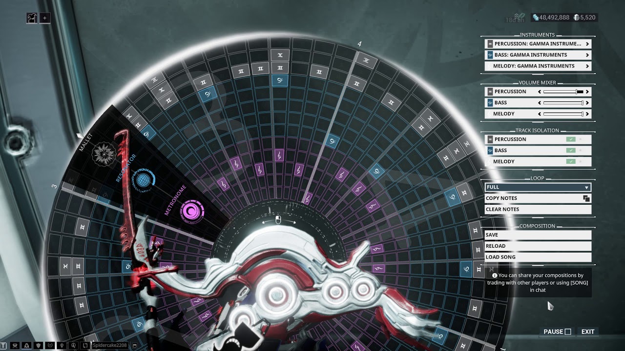 Warframe Mandachord: Sweet But Psycho (Ava Max)