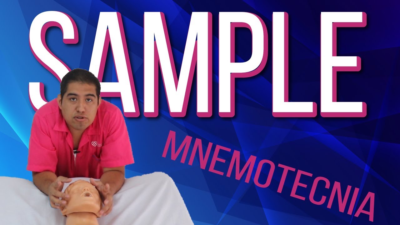 EVALUACION DE LA MNEMOTECNIA S.A.M.P.L.E ✔👀👇👩‍⚕️👨‍⚕️🚑