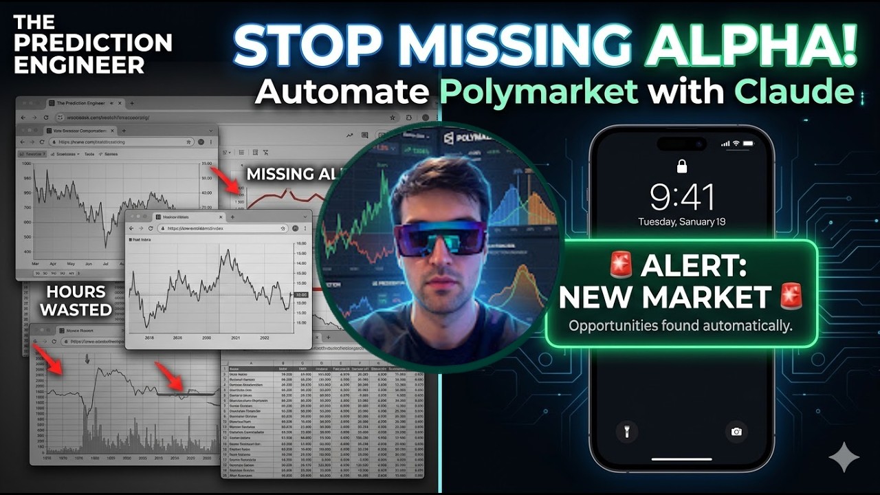 Easily Automate Polymarket Research With Claude Loops (Stop Missing Alpha)