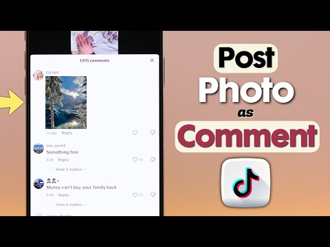 How To Comment Photo In TikTok! [Put Pictures In Comments]