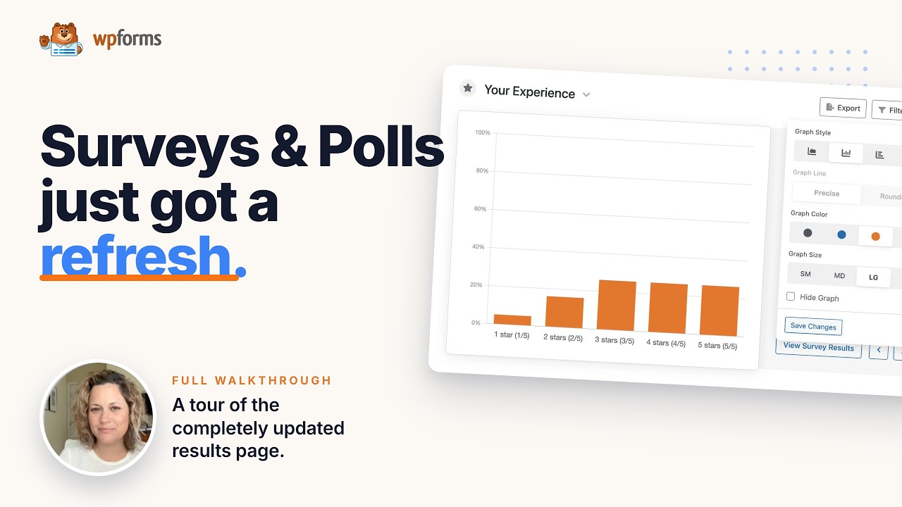WPForms Surveys & Polls Just Got a Major Refresh