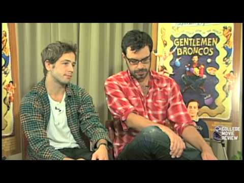 Michael Angarano Jemaine Clement Interview on Gentlemen Broncos CollegeMovieReview com