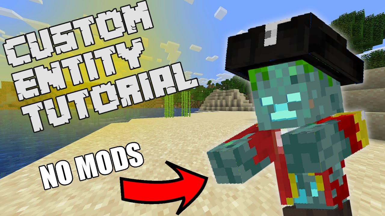 Minecraft Custom Entity Tutorial! NO MODS!